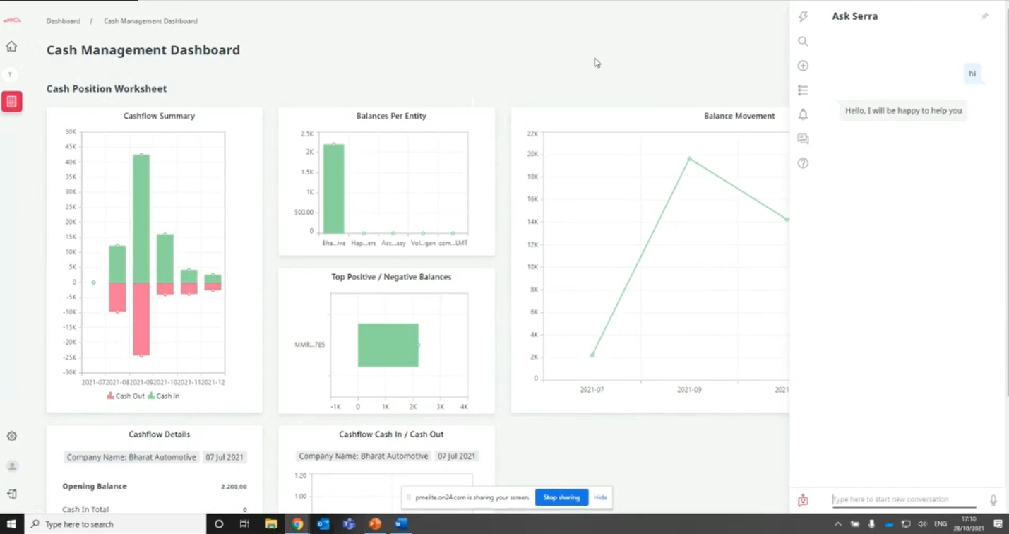 Best cash management solution