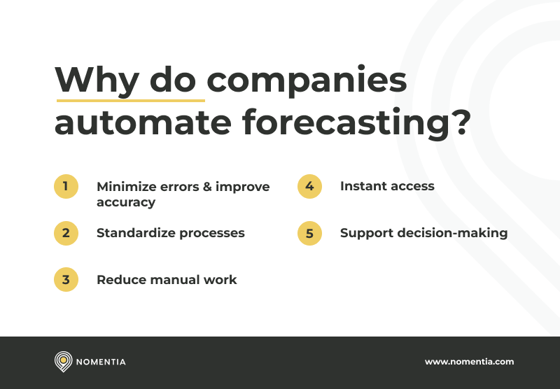 How to automate cash forecasting & Why automate cash forecasts