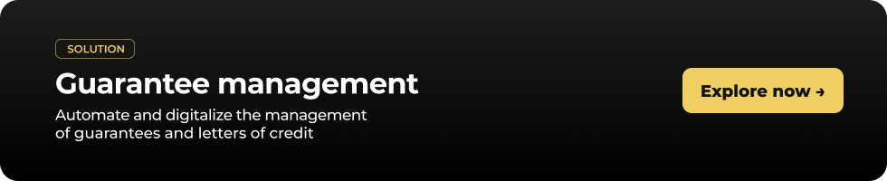 How to simplify guarantee management for treasury and finance
