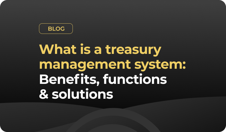 What is a Treasury Management System? Benefits, functions & solutions